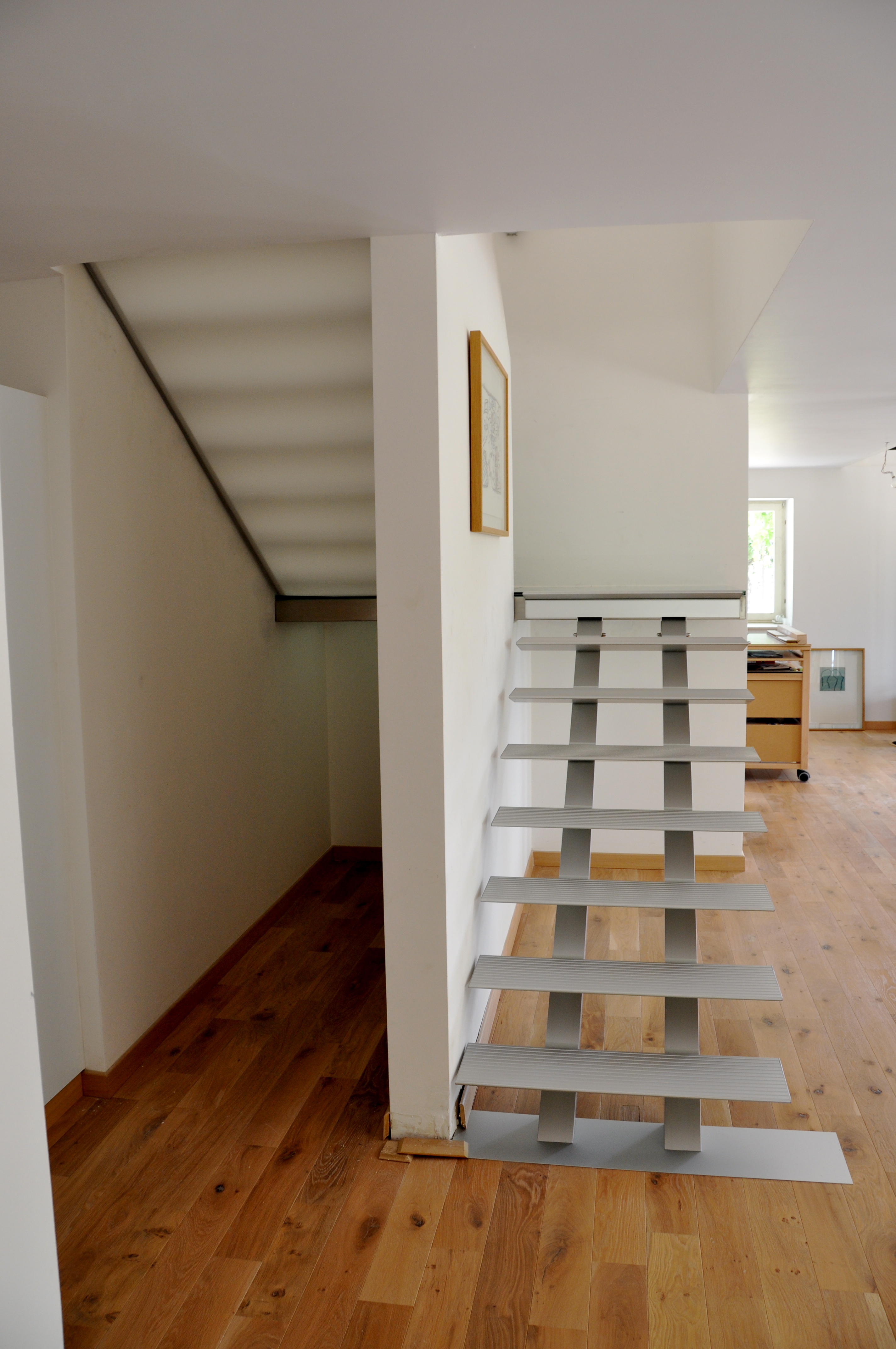 Trap Triangle in Lyon (FR) - Graah aluminium designtrappen