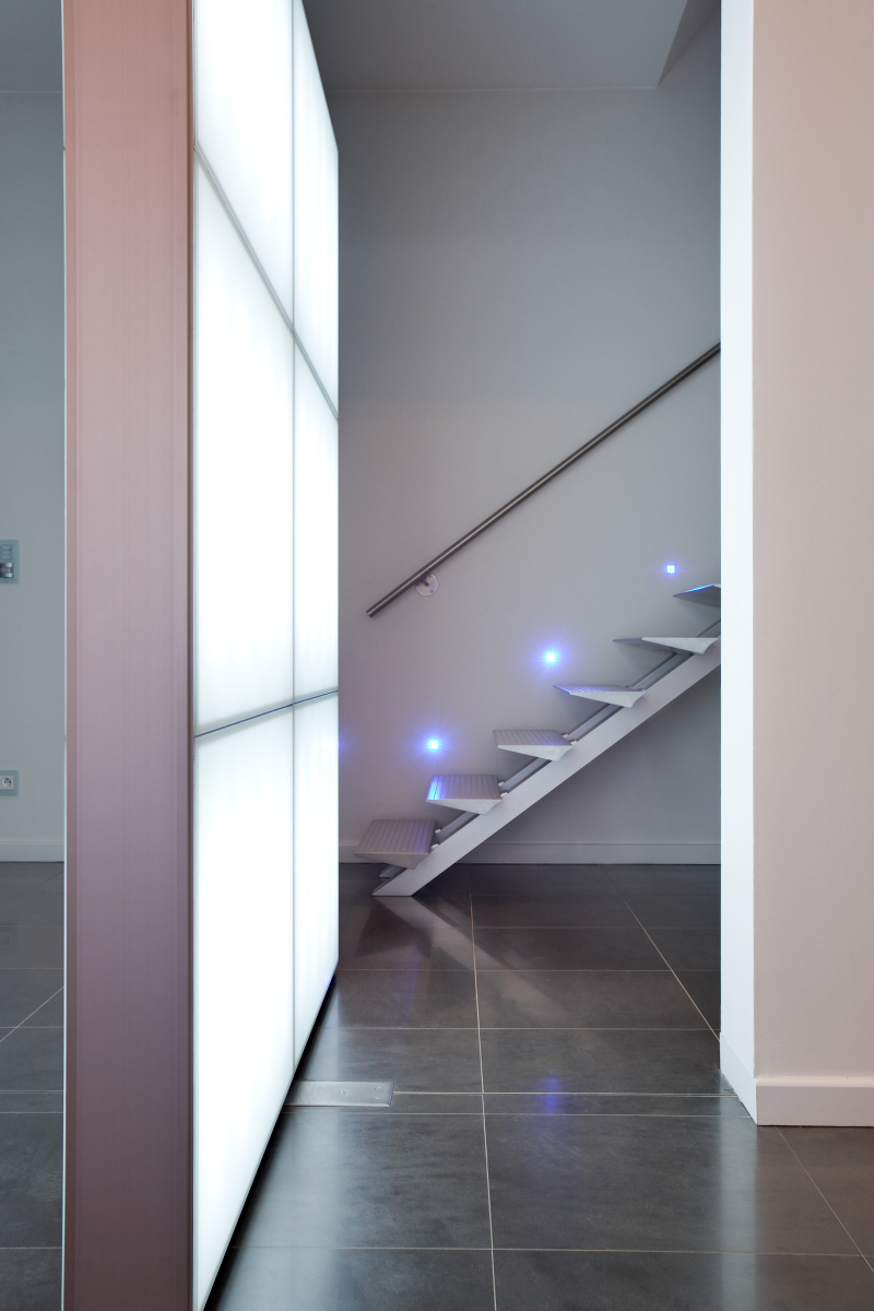 Trap Triangle en Concorde in Fretin - Graah aluminium designtrappen