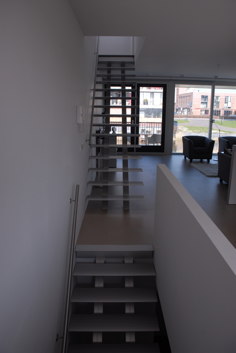 Trap Triangle in Amsterdam - Graah aluminium designtrappen