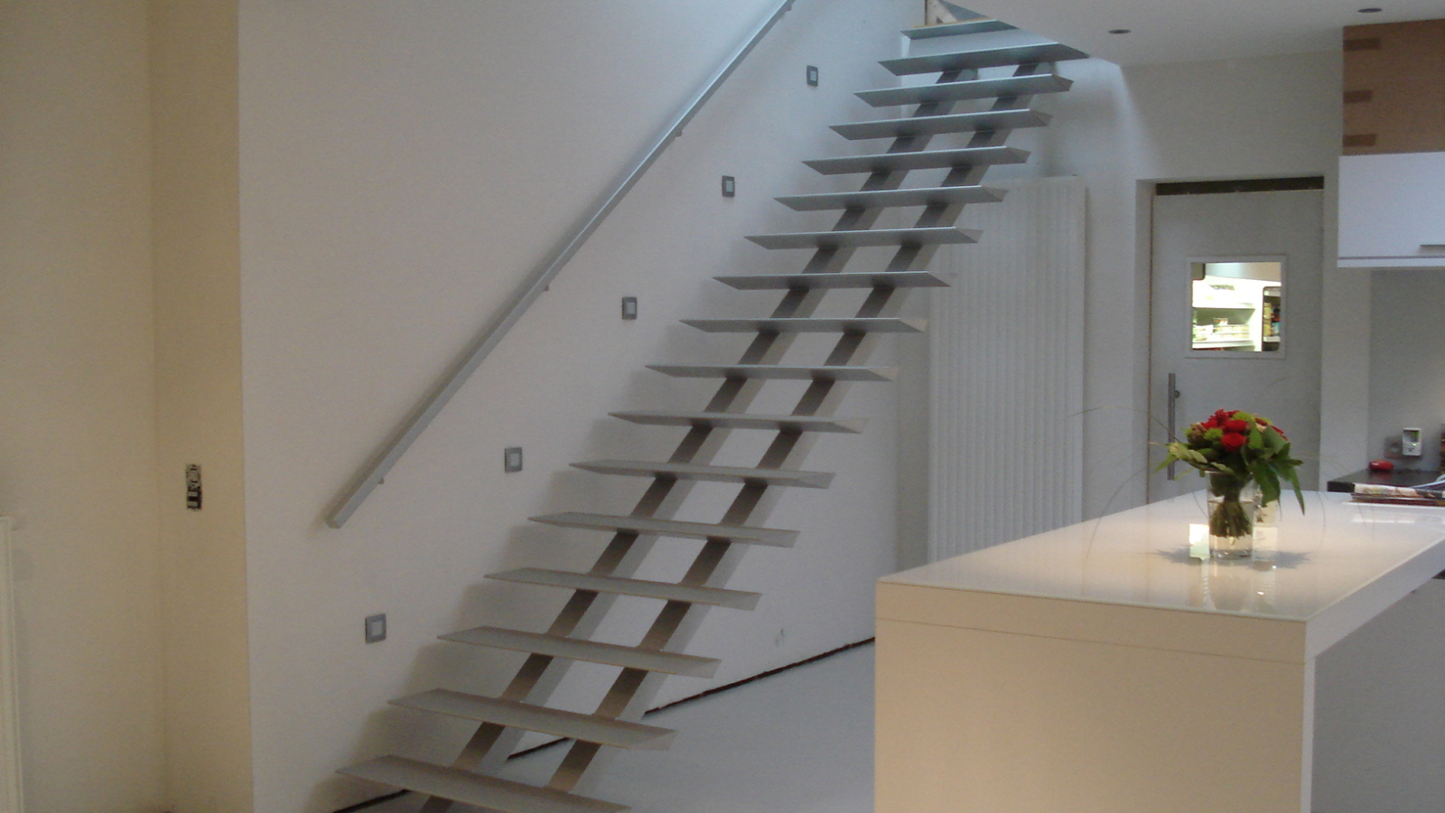 Trap Triangle in Aalbeke - Graah aluminium designtrappen