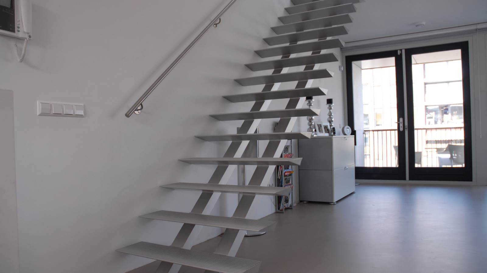 Trap Triangle in Amsterdam - Graah aluminium designtrappen