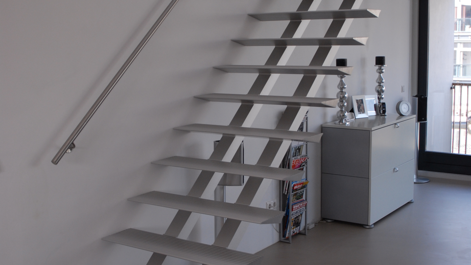 Trap Triangle in Amsterdam - Graah aluminium designtrappen