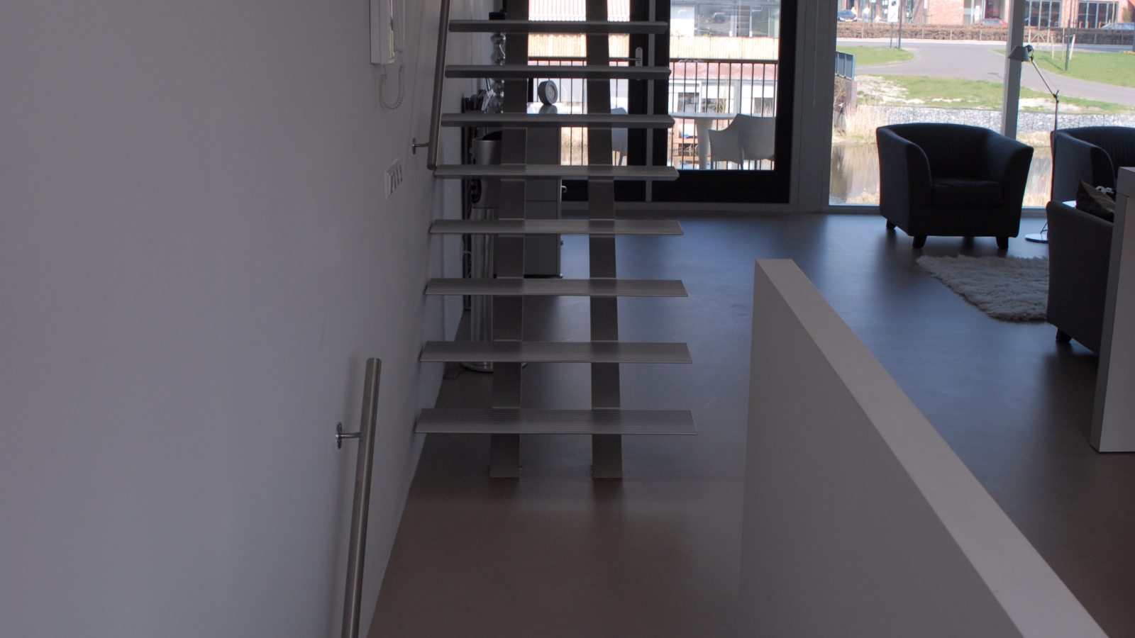 Trap Triangle in Amsterdam - Graah aluminium designtrappen